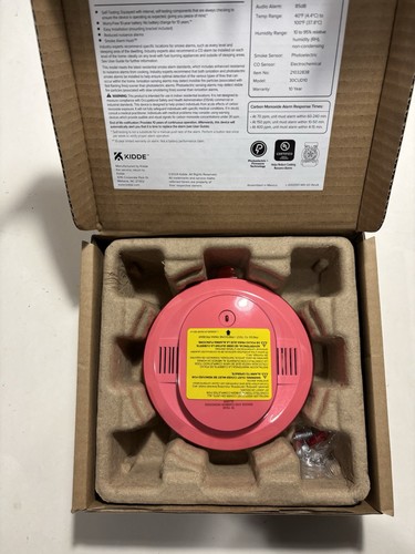 Kidde 30CUD10 Detect Smoke + Carbon Monoxide 10 Year Battery Powered | eBay