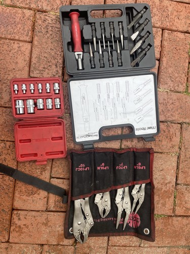 Mac Tools 11 Piece 5 Point Driver Bit Set Mole grip Set Chisel | eBay UK