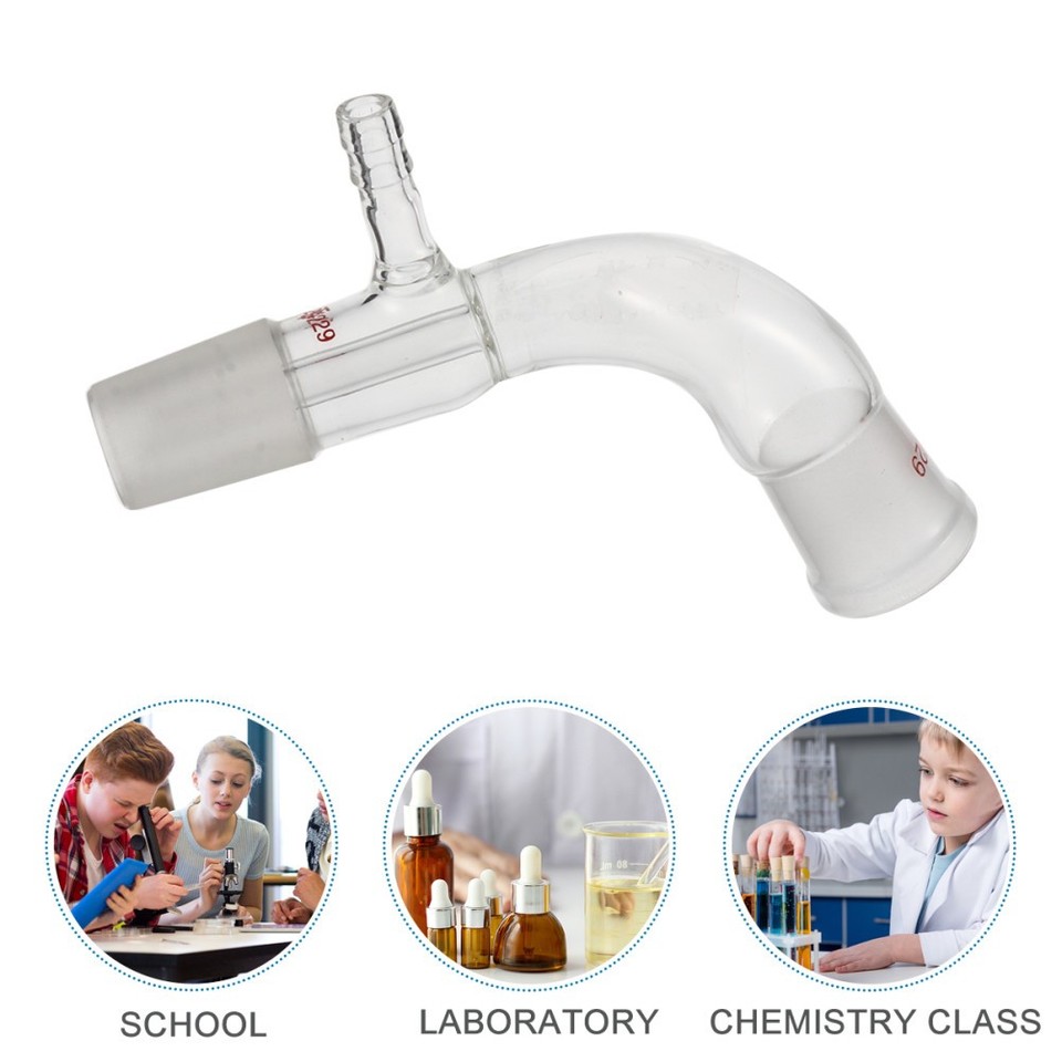 Distillation Connecting Tube Glass Distillation Pipe Laboratory ...