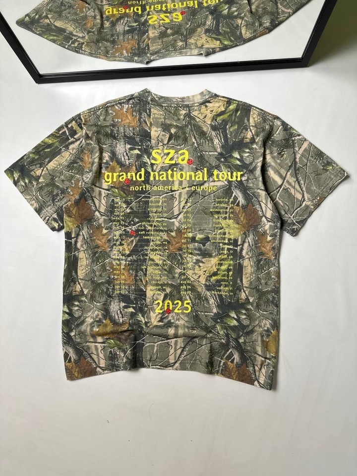 25s I LOVE SZA Bug Tee KENDRICK LAMAR Grand National Tour Size M | eBay