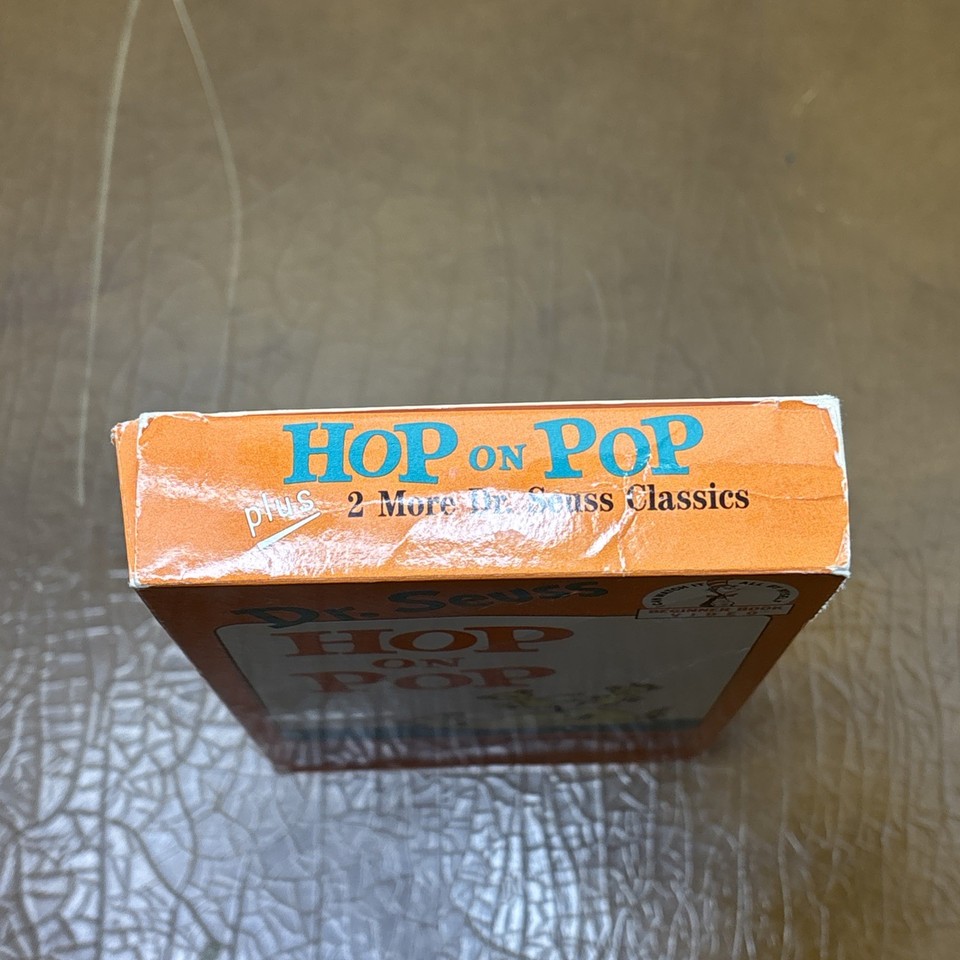 Dr. Seuss Hop on Pop 1994 VHS Plus 2 More Seuss Stories Beginner Book ...