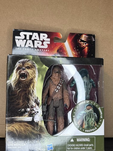 Star Wars Chewbacca Forest Mission Force Awakens 3.75 Inch Action ...