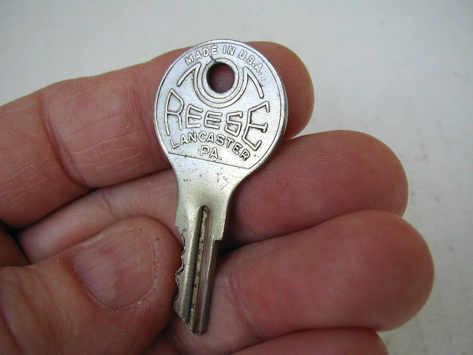 Vintage Reese Super Cylinder Lock Padlock Bicycle Motorcycle Bike Key ...