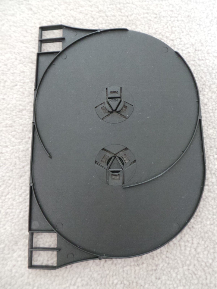 Replacement CD DVD Case Swing Tray / Insert - Double Disc Holder ...