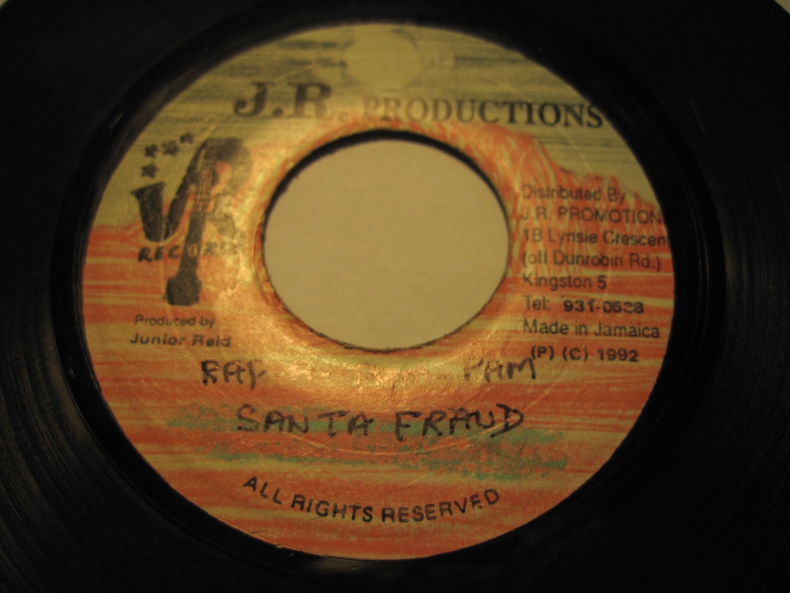 SANTA FRAUD "Rap-A-Pam-Pam" J.R. Productions Jamaica (3) | eBay