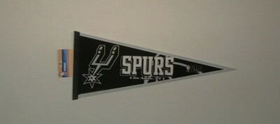 SAN ANTIONIO SPURS (2012)TRI ANGLE 12" X 30" FELT WALL PENNANT NEW NBA ...