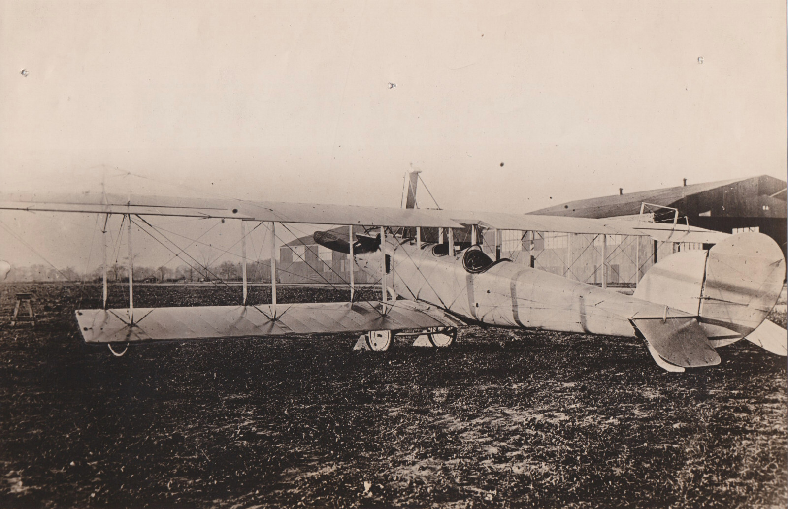 1918 Press Photo View of the Murray-Carns All-Steel Airplane Made in ...