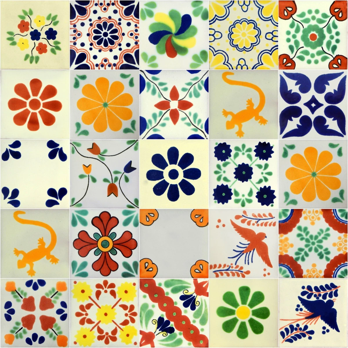 Traditional Mexican Tile Patterns