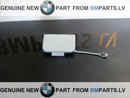 NEW GENUINE BMW 3 SERIES E46 FRONT M1 BUMPER TOWING EYE FLAP PRIMED ...