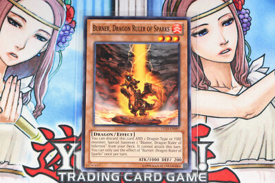 YuGiOh Burner, Dragon Ruler of Sparks LTGY-EN097 Unlimited Edition ...