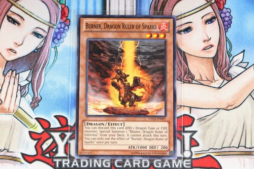 YuGiOh Burner, Dragon Ruler of Sparks LTGY-EN097 Unlimited Edition ...