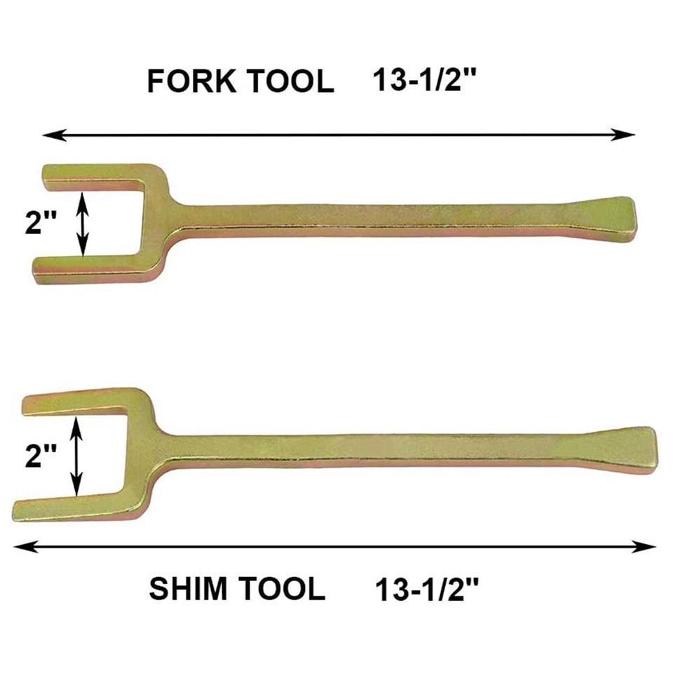 2pcs Front Wheel Drive Axle Popper Kit Wedge & Shim Kit 71410 Axle ...