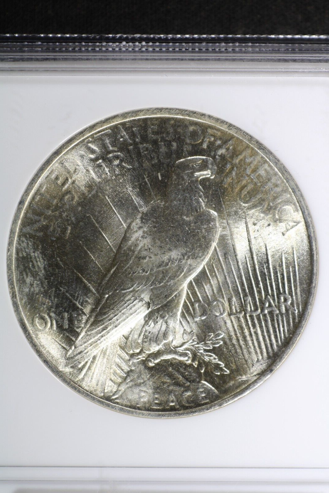 1924-P silver Peace Dollar NGC MS 65!!! Very Nice Coin!!! Cartwheel ...