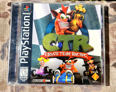 CTR: Crash Team Racing PS1 (Sony PlayStation 1) CIB | BLACK LABEL ...
