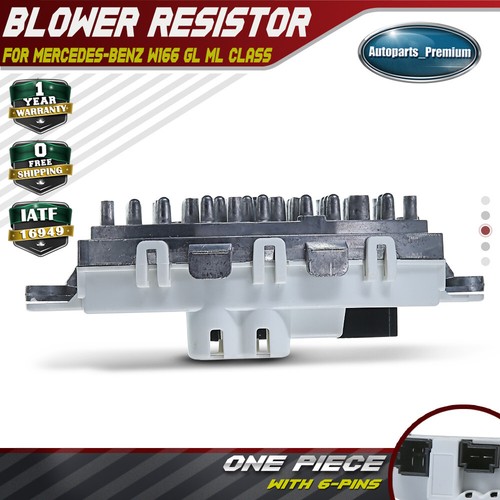 HVAC Blower Motor Resistor for Mercedes-Benz X166 W166 GL350 ML250 ...