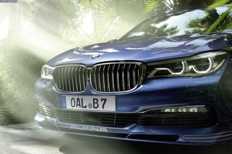 2016+ BMW G11 G12 7 Series Alpina B7 Front & Rear Spoiler Lip Package ...