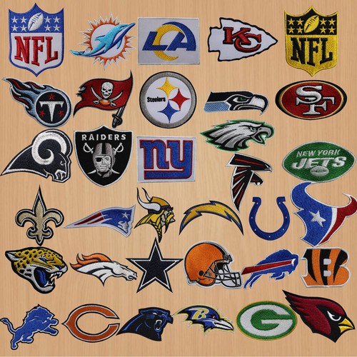 NFL patches,embroidery patches,sew on patches, iron on patches ...