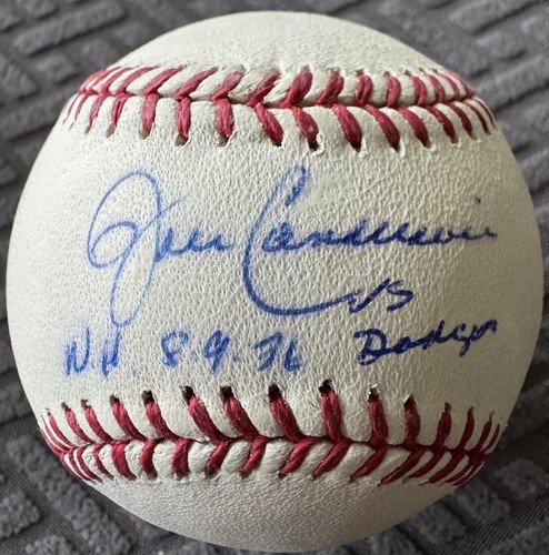 John Candelaria Signed Autographed MLB Baseball “NH 8.9.76 Vs Dodgers ...