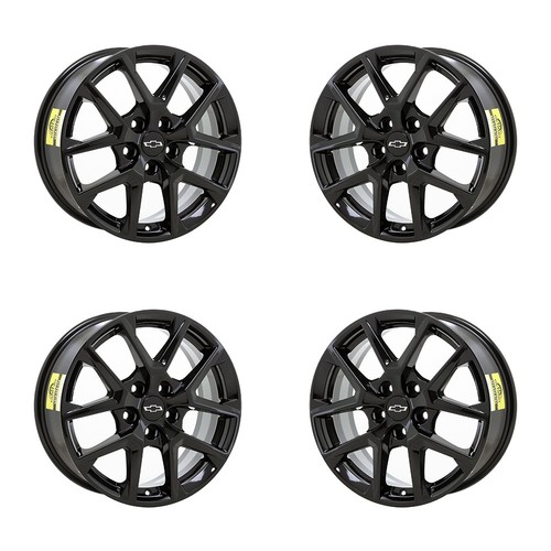 17" CHEVROLET EQUINOX GLOSS BLACK EXCHANGE WHEELS RIMS FACTORY OEM ...