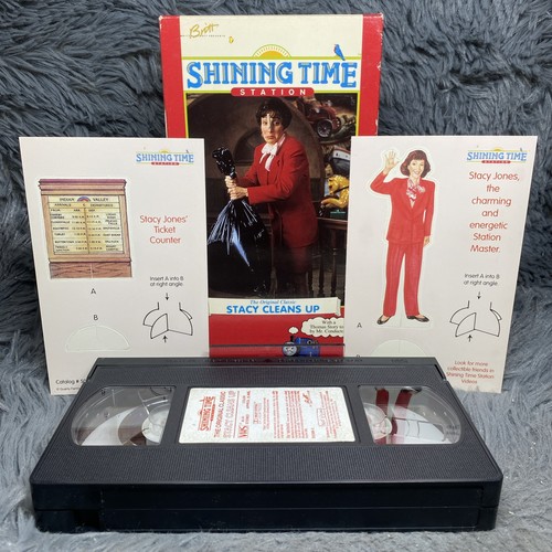 Shining Time Station Stacy Cleans Up VHS 1993 Thomas The Tank Engine ...