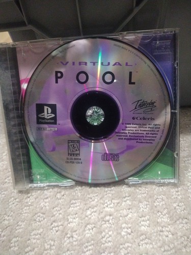 Virtual Pool (Sony PlayStation 1, 1996) | eBay