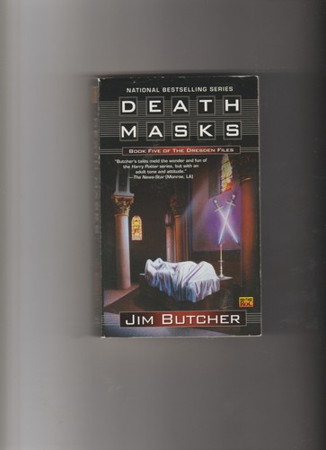 Death Masks by Jim Butcher, 2003 1st Print PB | eBay