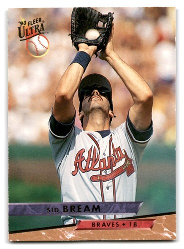 Sid Bream 1993 Ultra BASEBALL #4 Atlanta Braves # | eBay