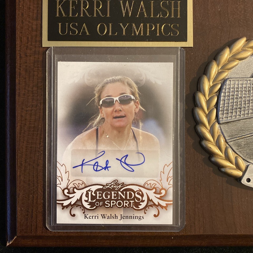 April Ross - Kerri Walsh Autographed Card Display | eBay