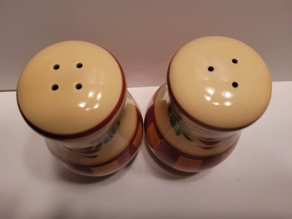 Southern Living at Home Gail Pittman Siena Salt & Pepper Shakers. | eBay