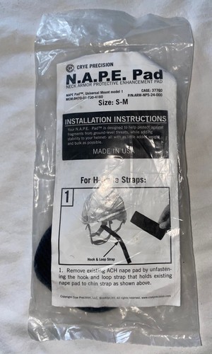 USGI Advanced Combat Helmet UCP ACH NAPE Pad Model 1 Small-Medium New ...