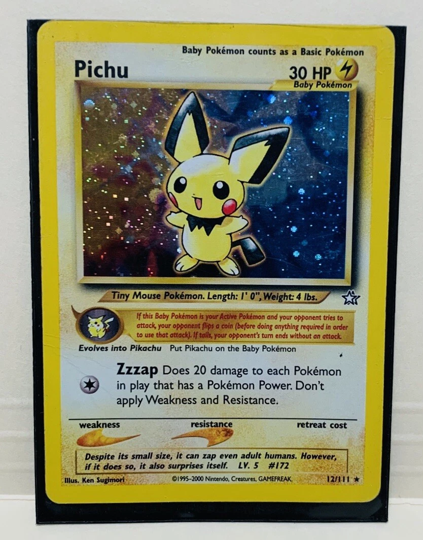 Pokemon Cards Pichu