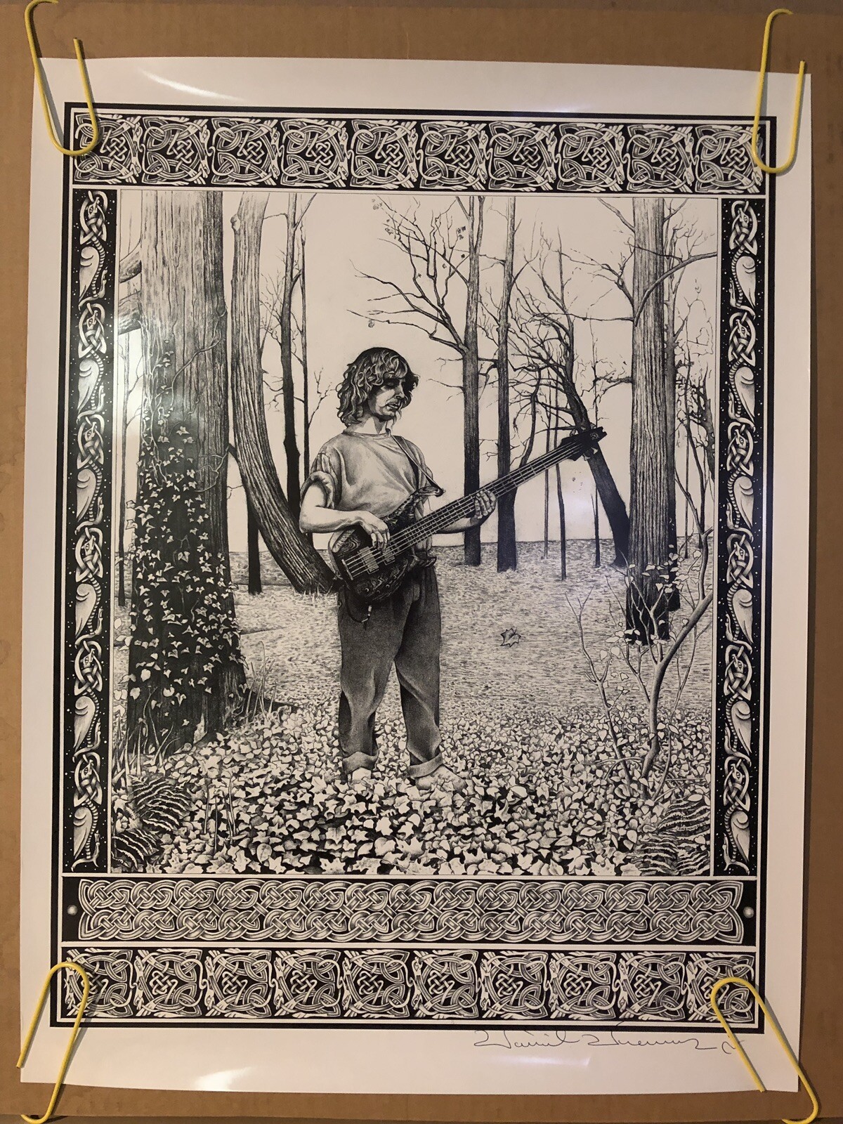 Original Poster Phish Mike Gordon Bass Guitar 2001 Drennon Music ...