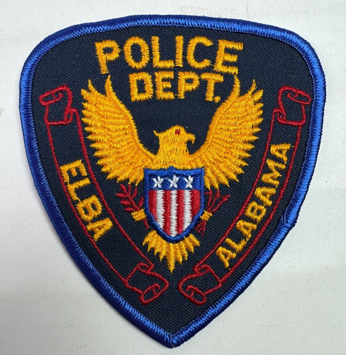 Elba Police Alabama AL Patch O8 | eBay