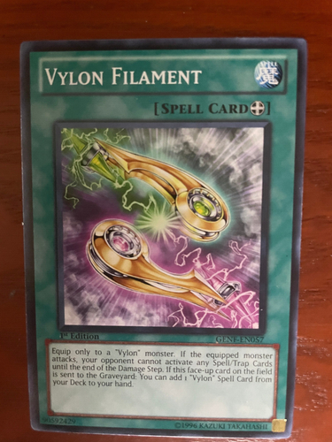 YuGiOh Vylon Filament GENF-EN057 1st Ed SINGLE USED EXC COND | eBay