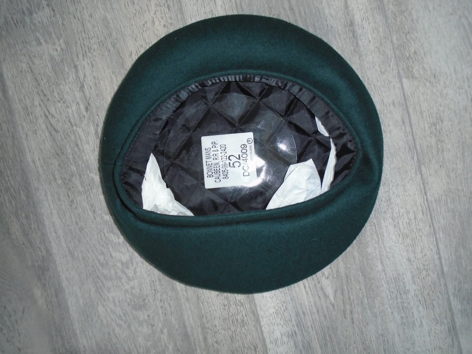 ROYAL IRISH RANGERS CAUBEEN SIZE 52CM BRITISH ARMY ISSUE NEW | eBay UK