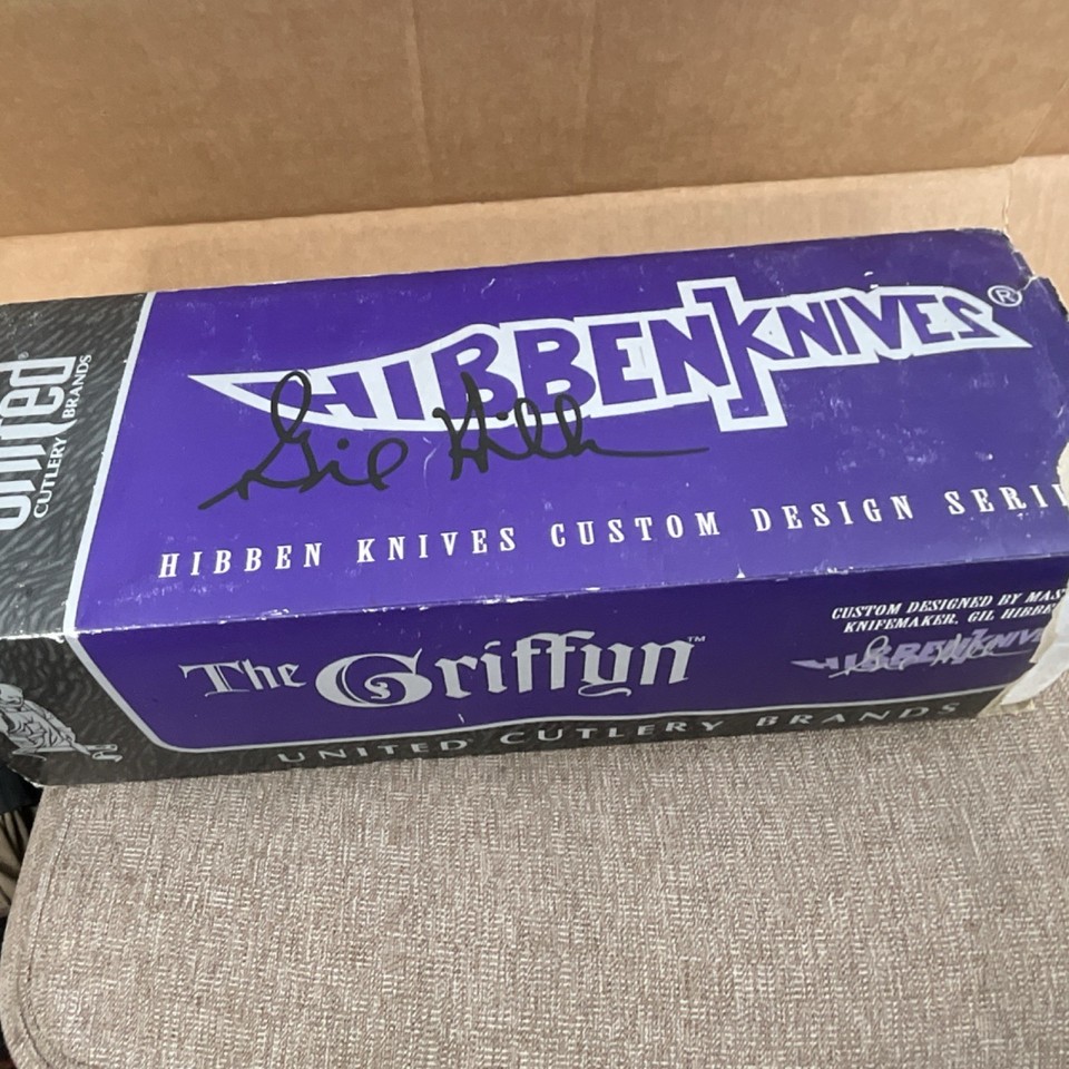 United Cutlery Hibben Knives The Griffyn GH2000 Fantasy Knife Custom ...