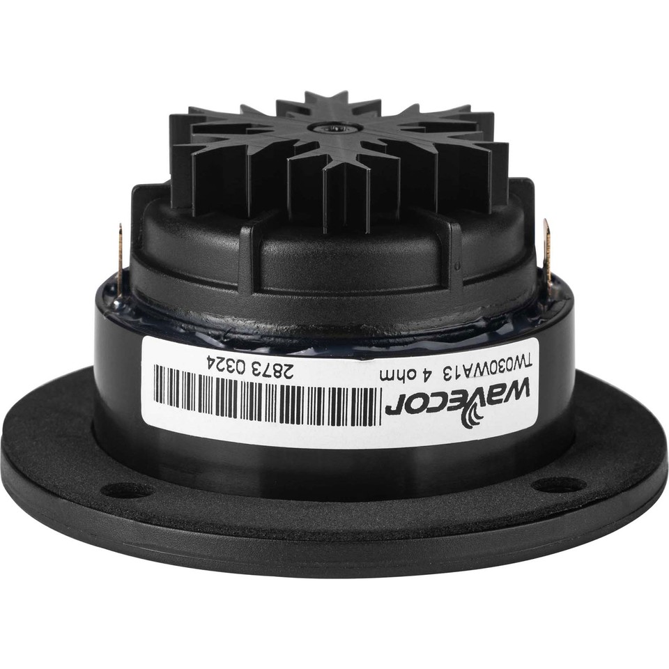Wavecor TW030WA13 30mm Textile Dome Neodymium Tweeter with Heat Sink and Rear Ch 848864054636| eBay