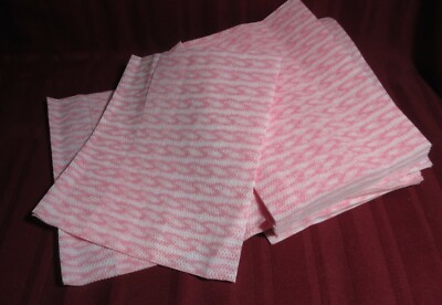 235 PINK WIPES COMPETITIVE WET WIPE EXTREME DURABLE 12" 11" REUSABLE ...