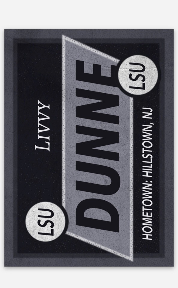 Olivia Livvy Dunne LSU Tigers Gymnastics ACEO Custom Rookie Hot Trading ...