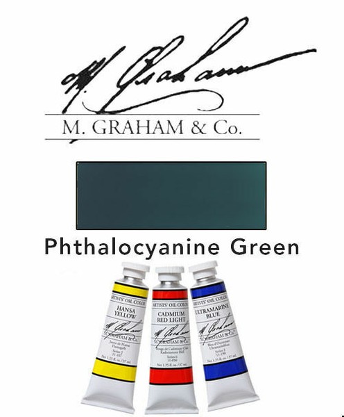M. Graham Oil Colors 37ml - Phthalo Green for sale online | eBay