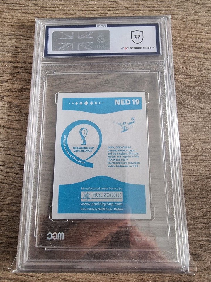 Cody Gakpo MGC 7 Fifa World Cup Qatar 2022 Graded 2022 Panini Sticker ...