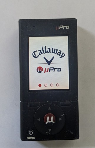 CALLAWAY GOLF uPRO GPS - Power tested- with charger cable, sleeve, mini ...