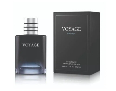 Classic Cosmetics Voyage EDT Spray 100 ml /3.4 Fl oz Men Perfume Man ...