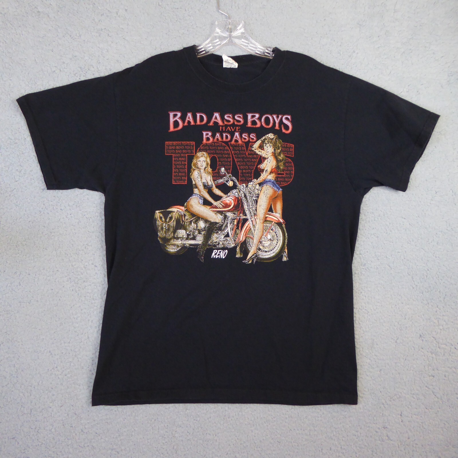 Vintage CMJ Bad Ass Boys Have Bad Ass Toys Shirt Mens… - Gem
