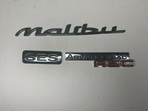 1997-2003 Chevrolet Malibu Emblem Logo Letters Badge Trunk Lid Rear ...