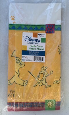 Lion King Friends Disney Hallmark Table Covers Vintage Sealed Party ...