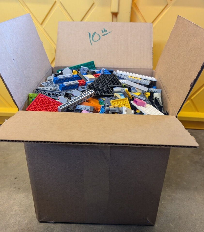 Authentic LEGO 10 Pound Lot From Bulk WASHED AND SORTED 99.9% LEGO ...