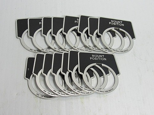 LOT OF 15 SQUARE D MOUNT POSITION LEGEND PLATE 9001 KN-300 9001KN300 ...