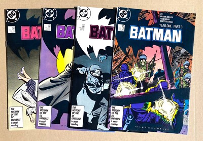 Batman Year One (Batman #' 404 - 407) Complete set in VG condition. | eBay