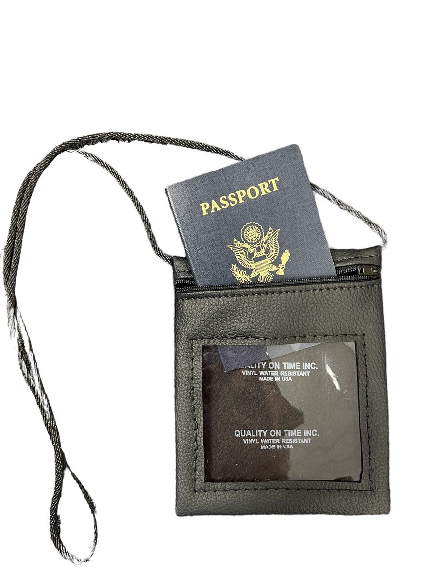 Passport Holders Around Neck